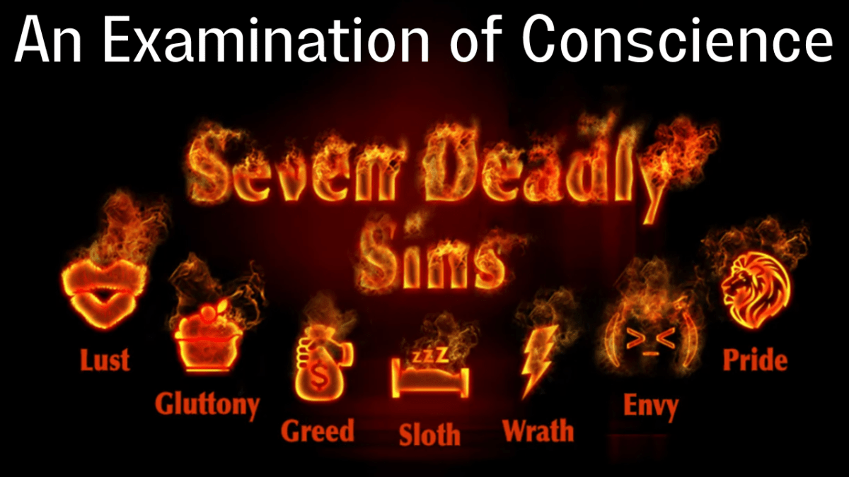 A Complete Examination of Conscience on the 7 Deadly Sins with Healing ...